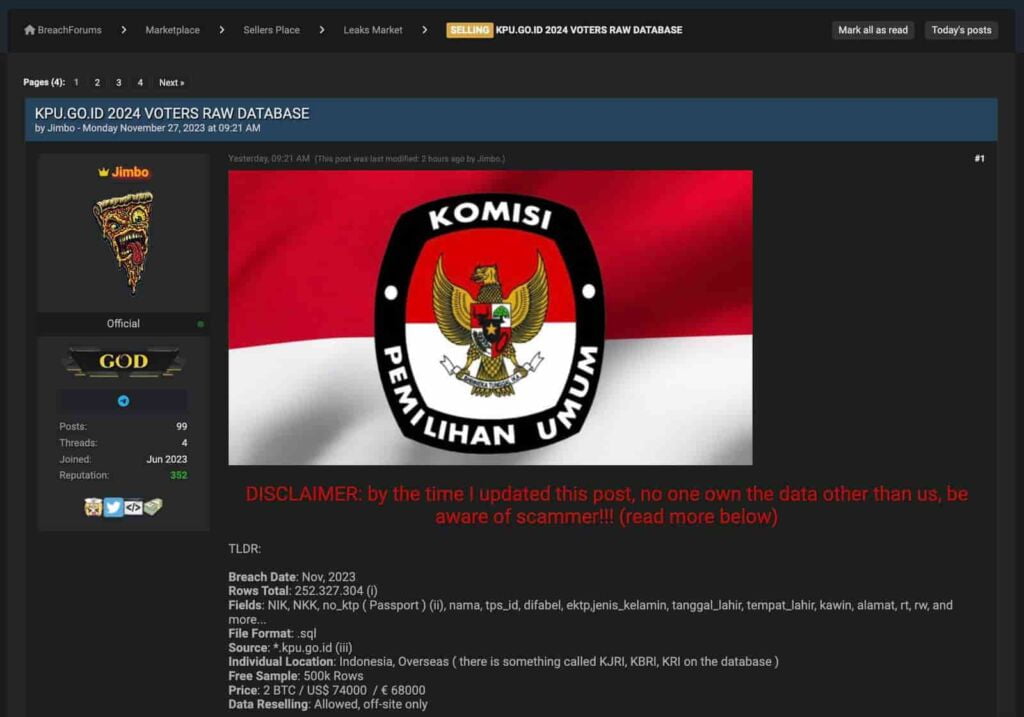 Menggali Kronologi Kebocoran Data Pemilih: 4 Cara Ampuh Pencegahannya Menggali Kronologi Kebocoran Data Pemilih: 4 Cara Ampuh Pencegahannya